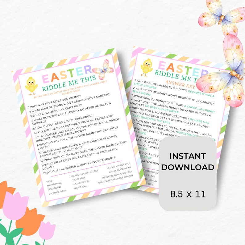 Easter Party Games, Game Printable, Printable Easter, Kids Easter Games ...