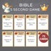 Bible Five Second Game, Bible Memory Matching Game Printable, Fun Bible ...
