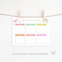 Responsibility Chart,chore Chart for Kids,editable Chore Chart,chore ...