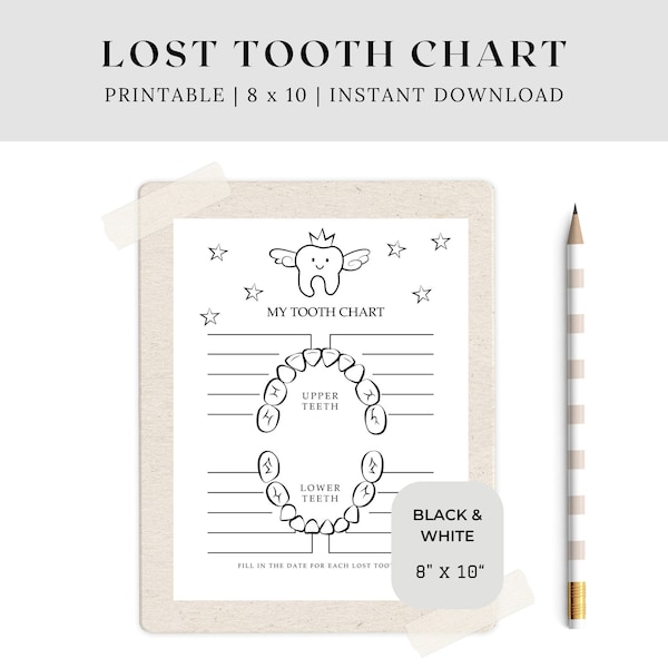 Lost Tooth Receipt - Etsy