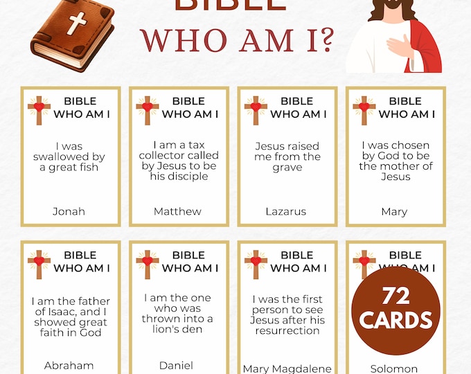 Bible Five Second Game, Bible Memory Matching Game Printable, Fun Bible ...