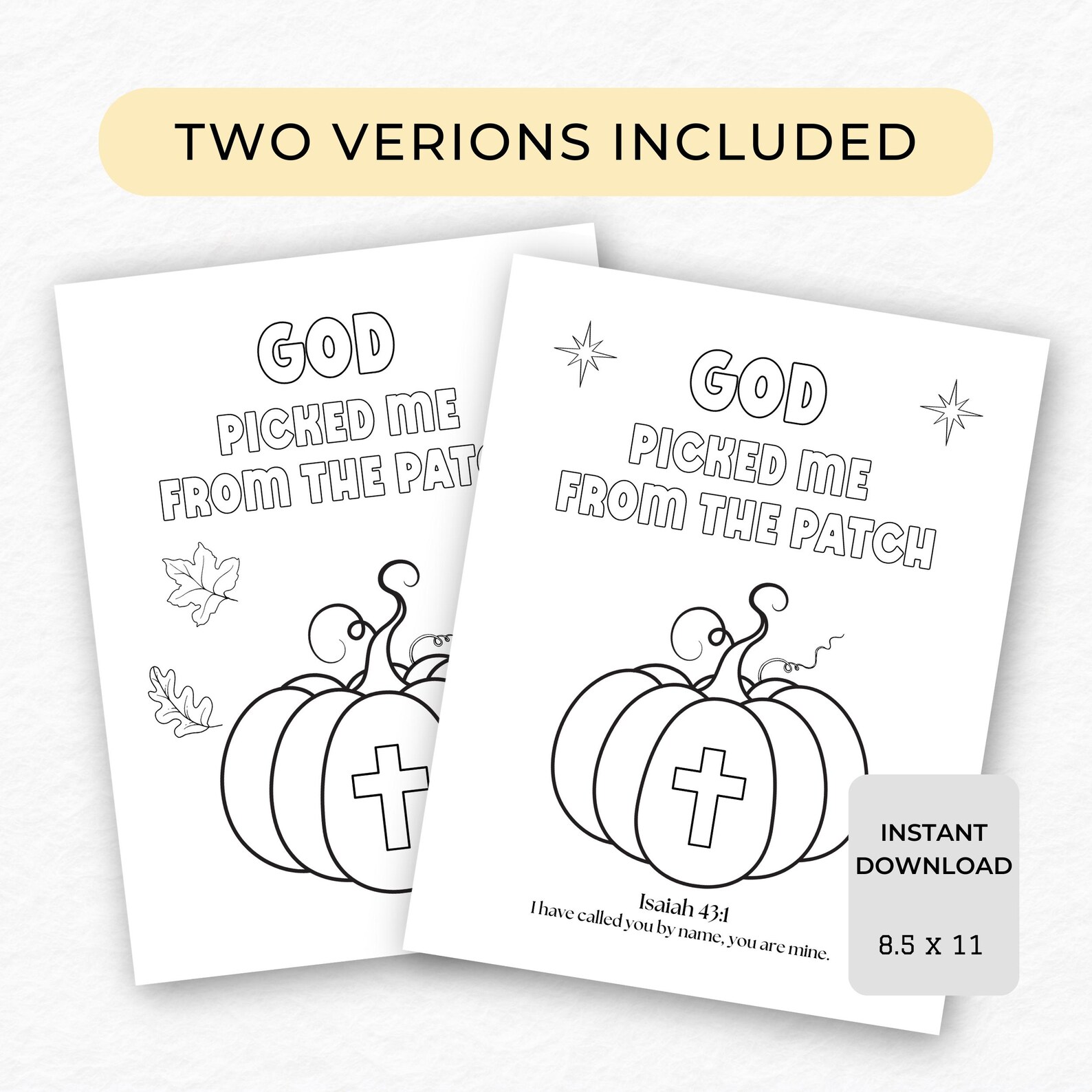Fall Bible Coloring Pages, Sunday School Activities, Church Activities ...