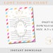 Lost Tooth Chart, Printable Tooth Chart, Tooth Fairy Letter, Tooth ...