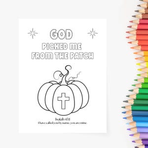 Fall Bible Coloring Pages, Sunday School Activities, Church Activities ...