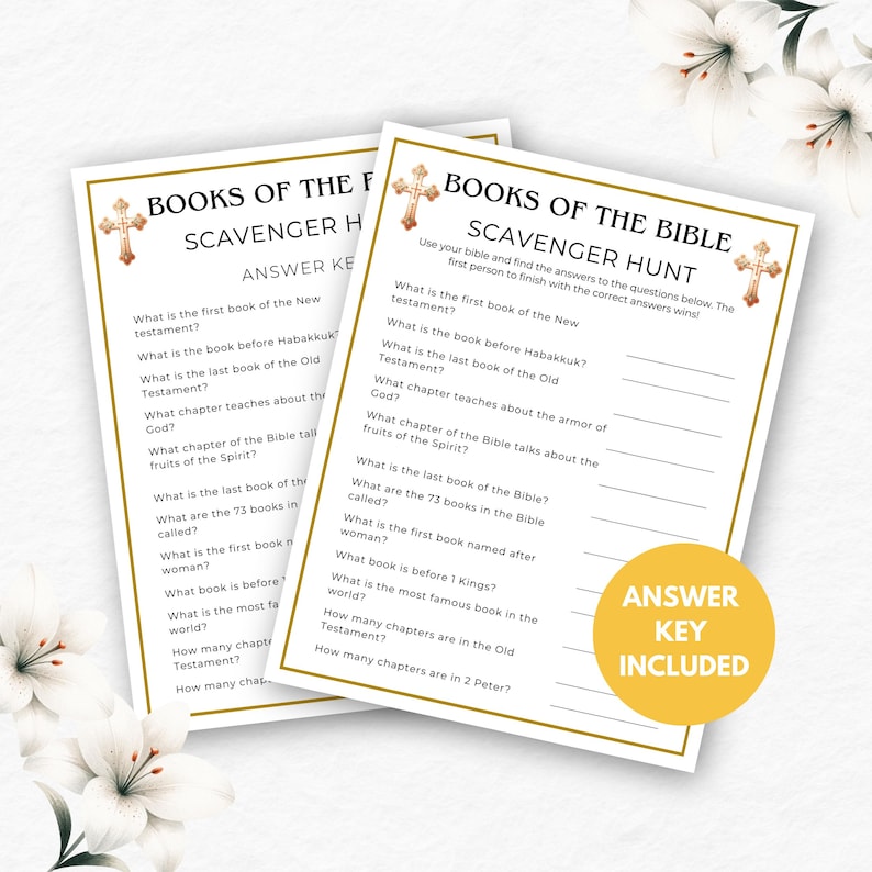 Bible Game | Homeschool Printable | Youth Group Game | Old Testament ...