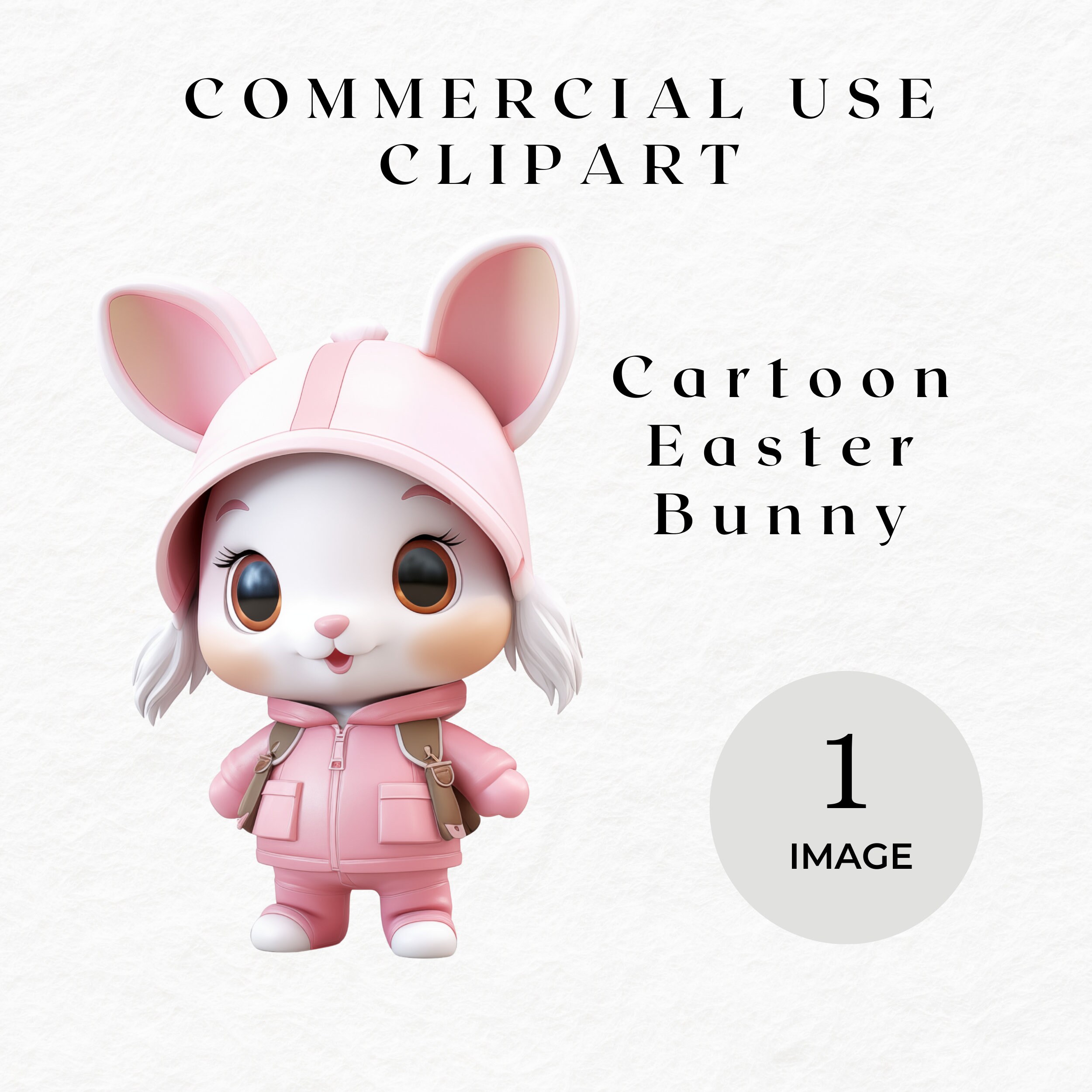 Pink Easter Bunny Clipart, Bunny Clip Art, Easter Clipart Png, Cartoon ...