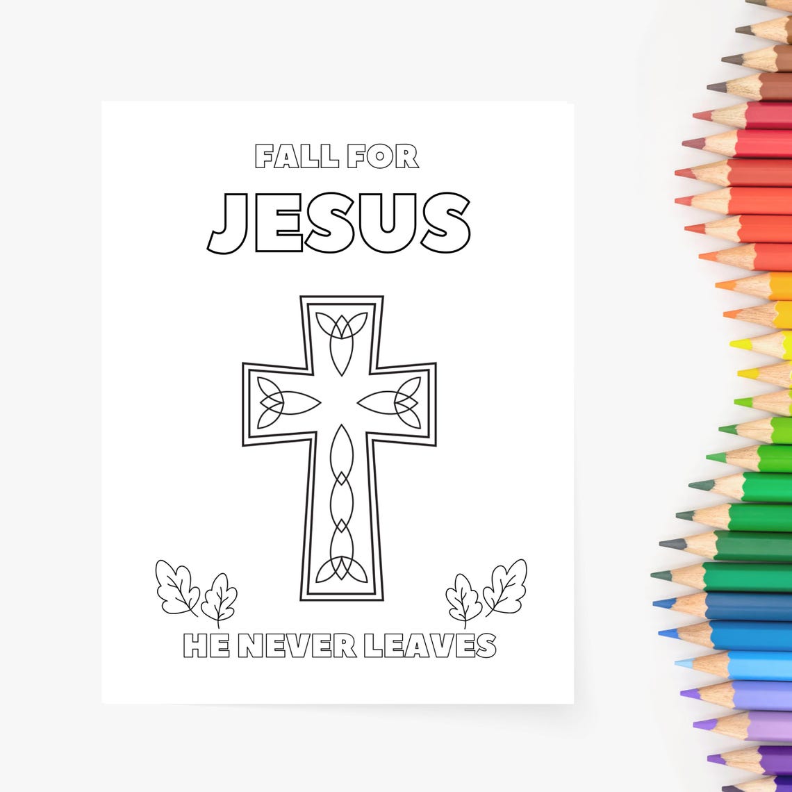 Sunday School Activities, Fall for Jesus Coloring Page, Church ...