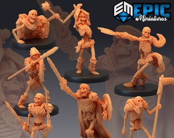 Resin Skeleton Army - Etsy