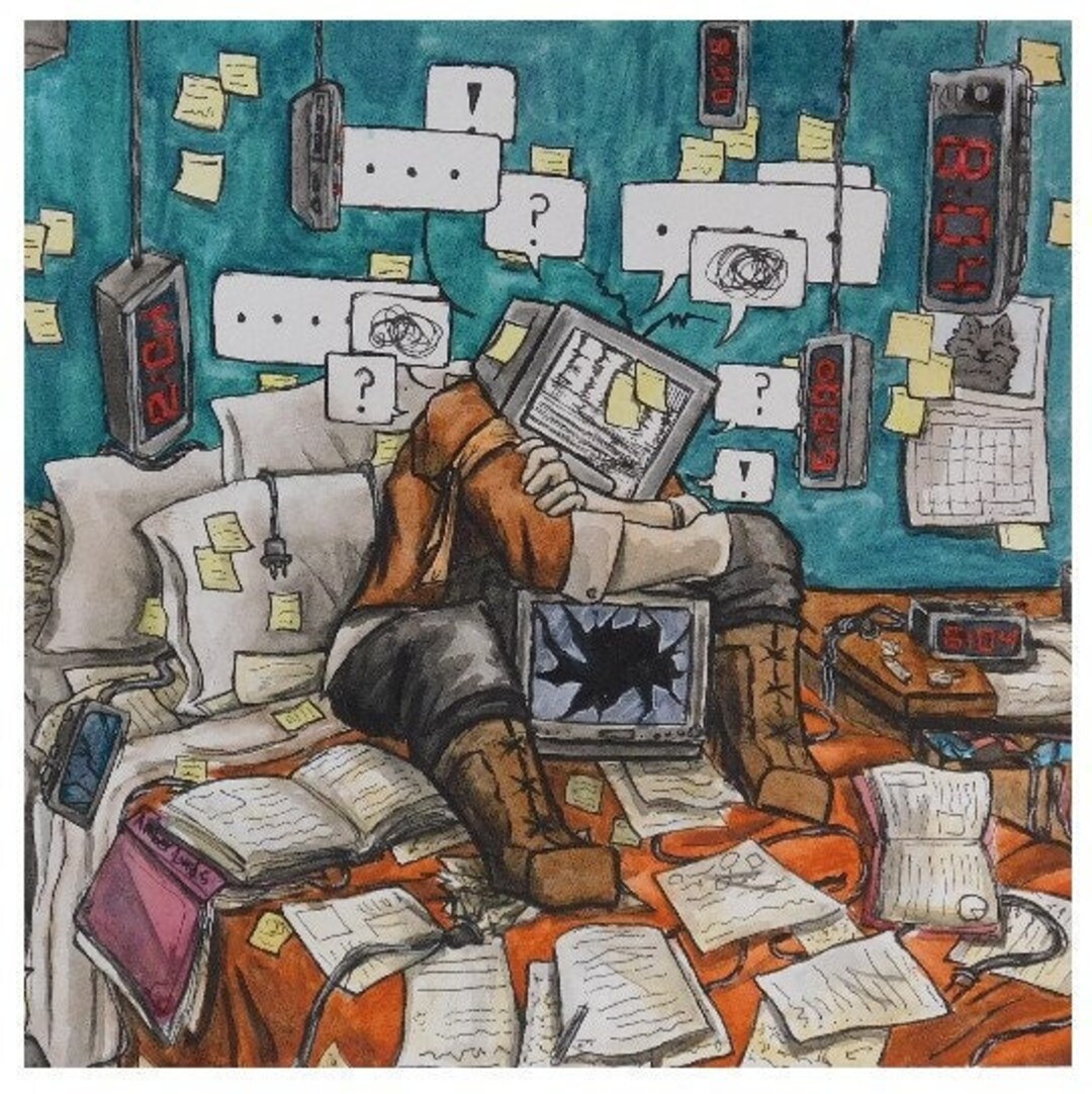 ADHD ART Vinyl Sticker - Etsy