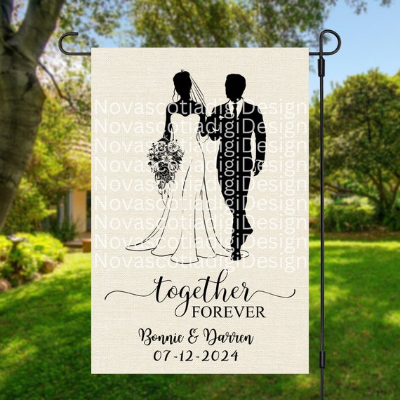 Wedding garden flag 60 photos - Astyledwedding.com