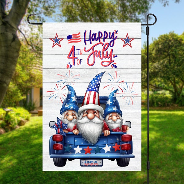 Fourth of July Garden Gnome - Etsy