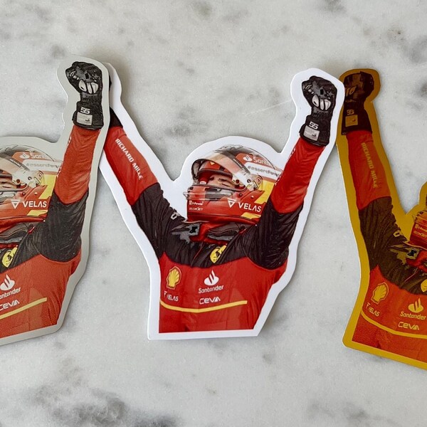 Formula 1 Ferrari Sticker - Etsy