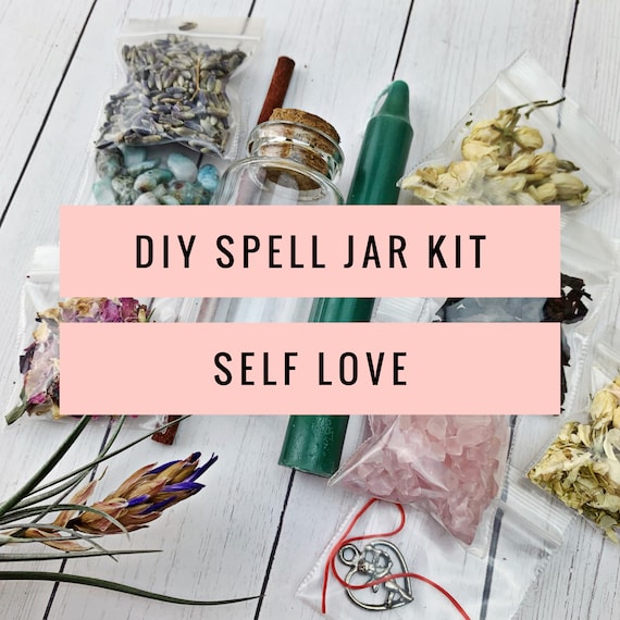 DIY Spell Jar Self Love Create Your Own Spell Jar in a - Etsy