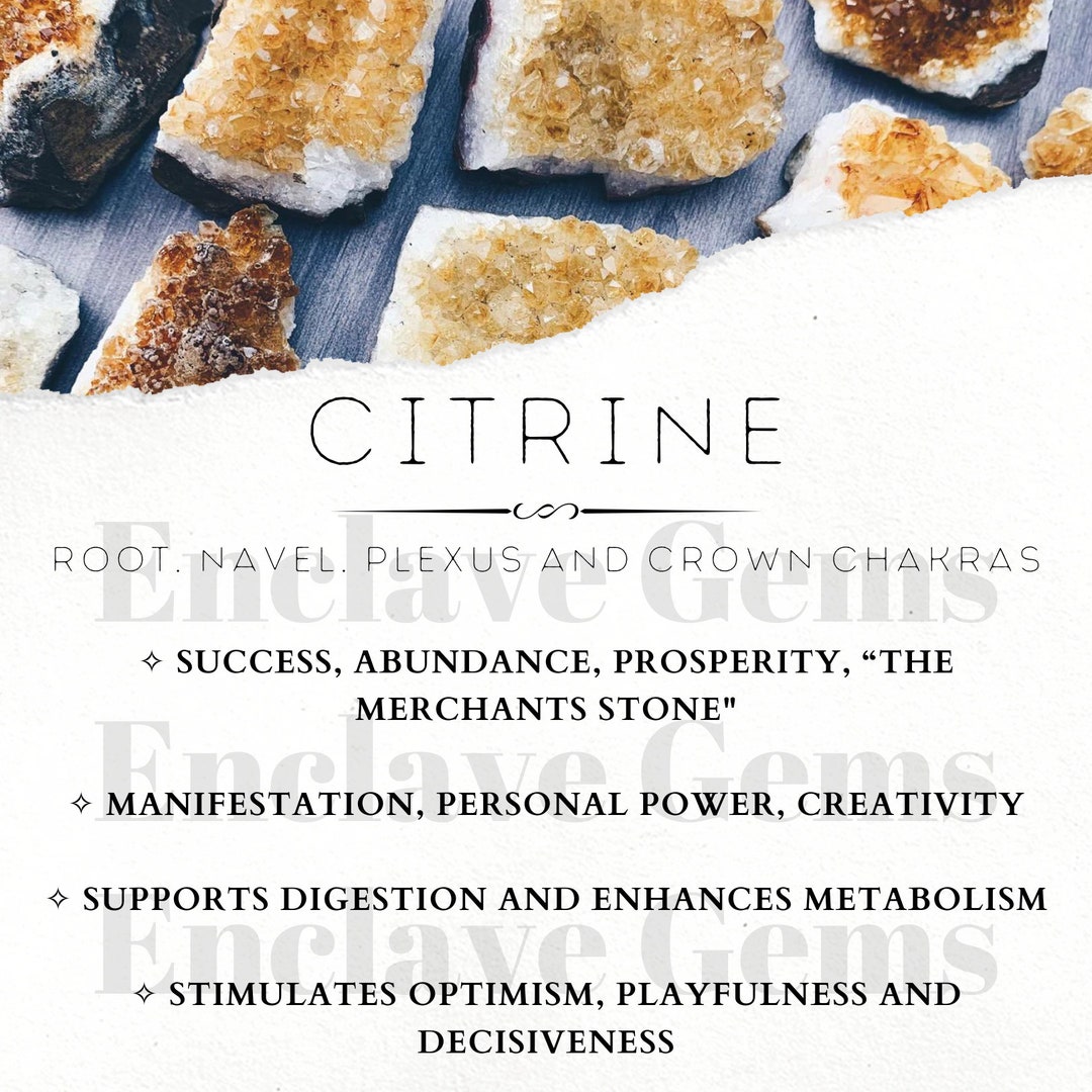 Printable Crystal Information Card Crystal Meaning Cards Download PDF ...