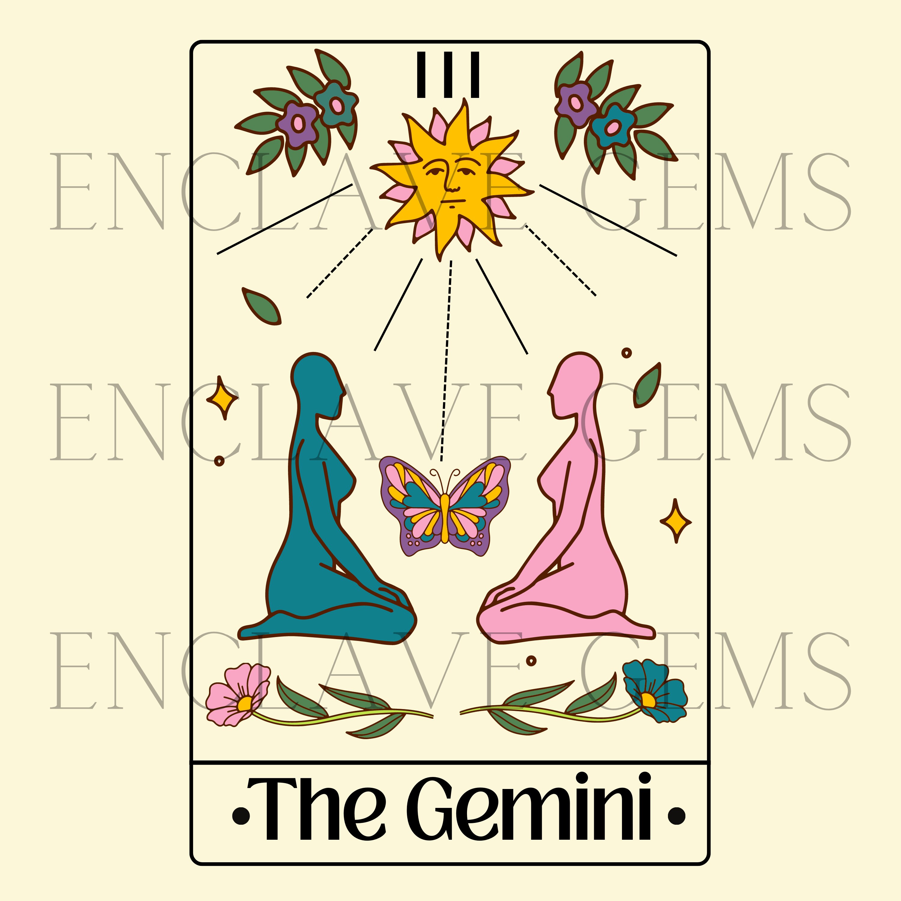 Gemini Zodiac Sticker Zodiac Gemini Sticker Zodiac Sticker Set - Etsy
