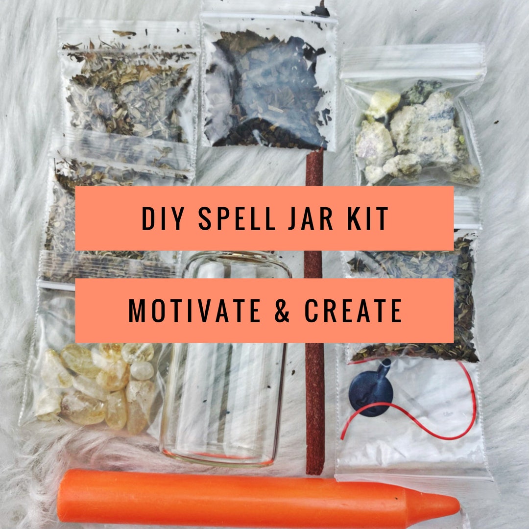 DIY Spell Jar - Motivate & Create - Create Your Own Spell Jar in a ...