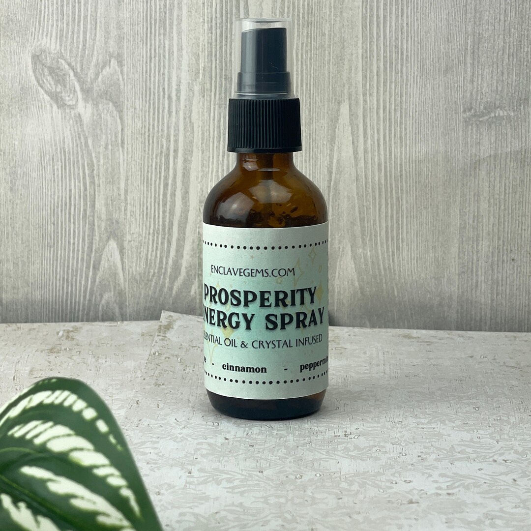 Prosperity Aura Spray Good Luck Smudge Spray Energy Healing Energy ...