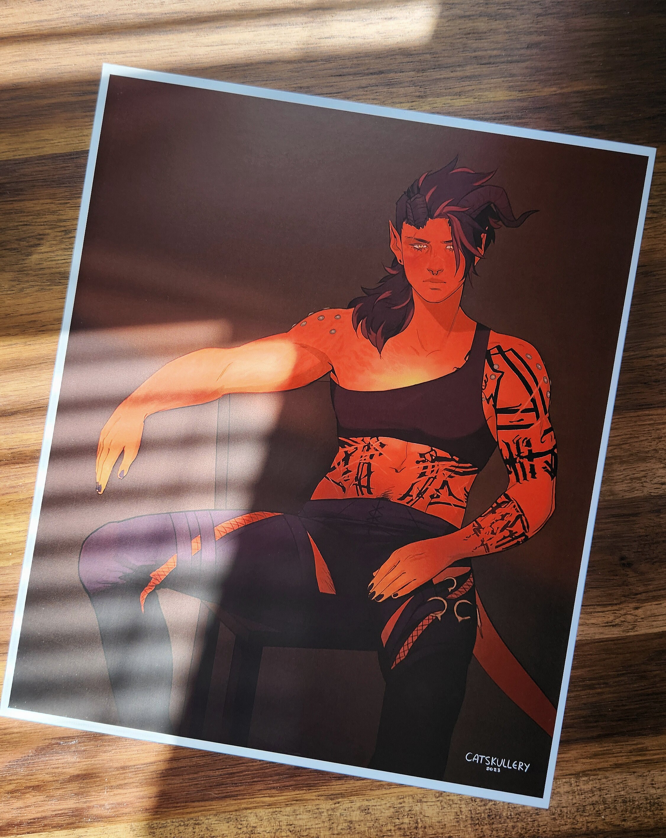 Karlach - Print, 8" X 10" - Etsy