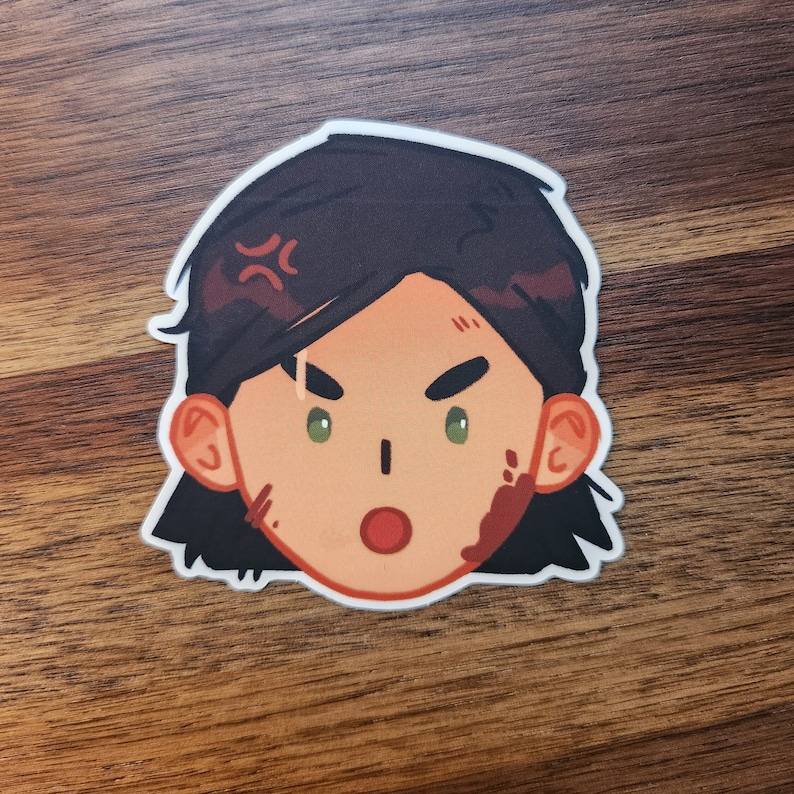 The Last of Us Stickers Clicker, Ellie, Joel Contour-cut Matte Vinyl - Etsy