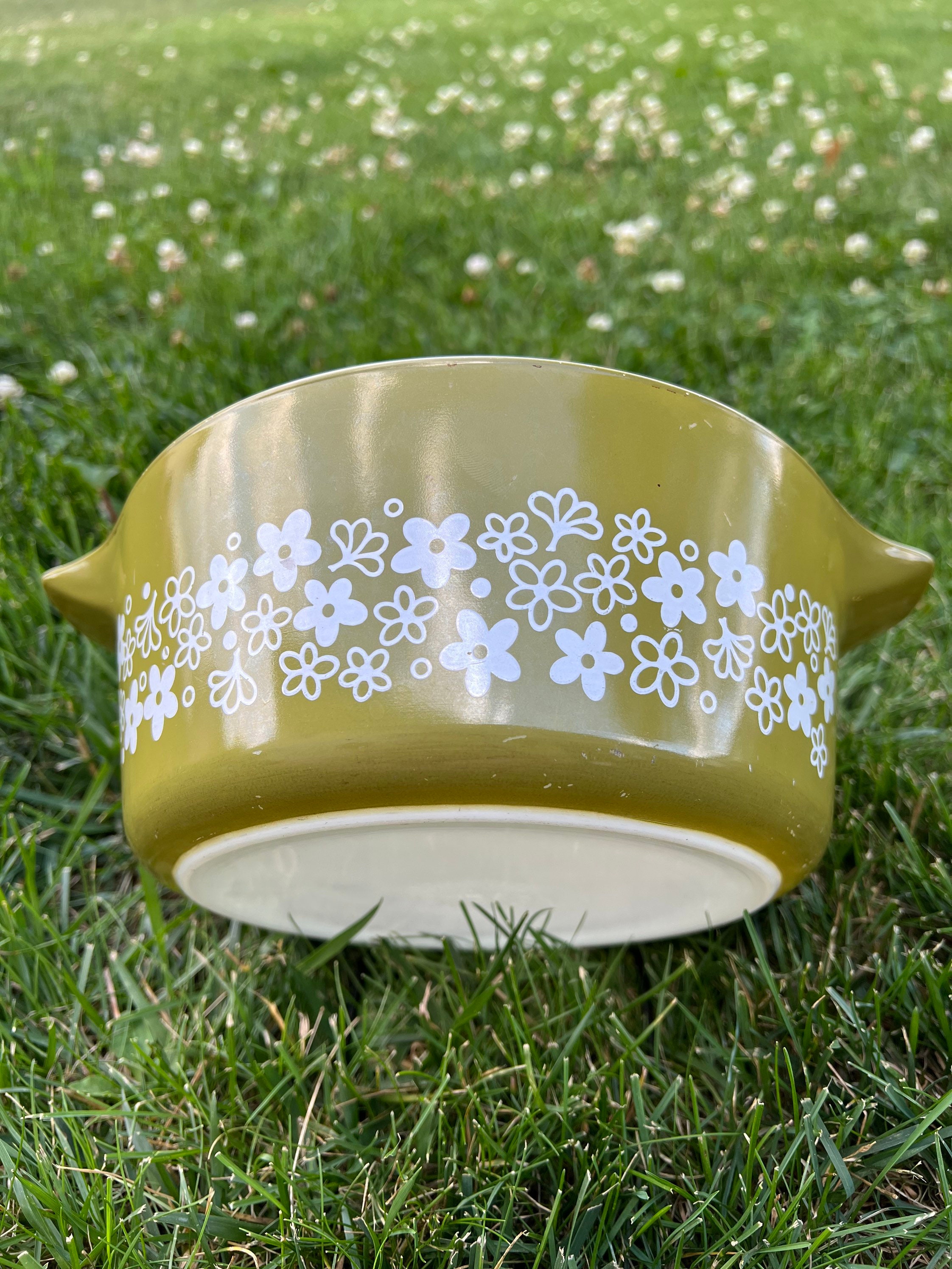 Pyrex Cinderella Crazy Daisy Mixing Bowl VINTAGE - Etsy