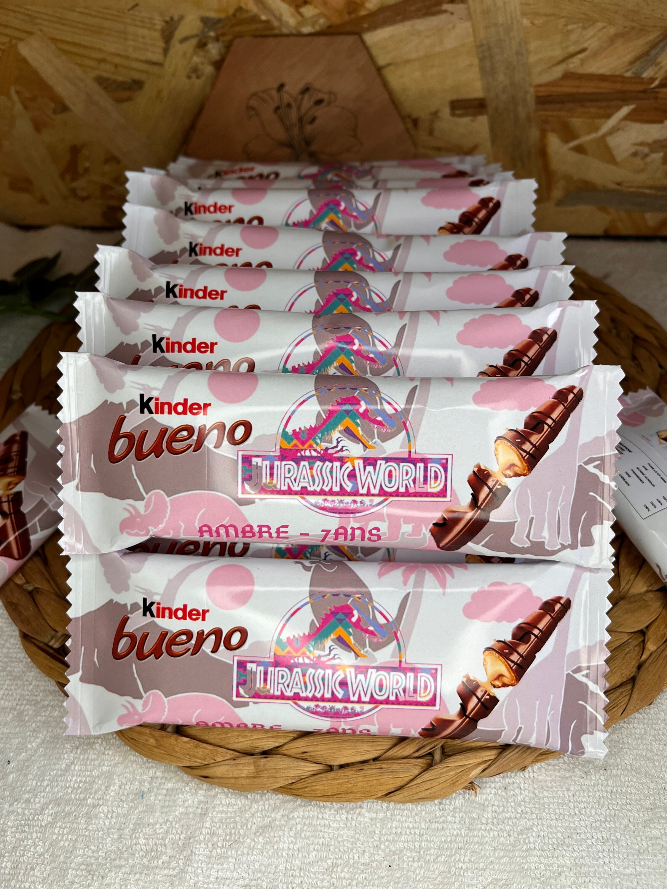 Kinder bueno emballage personnalisé / anniversaire mariage - Etsy France