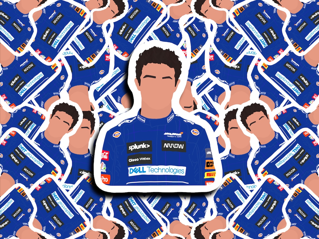 Lando Norris Sticker - Etsy