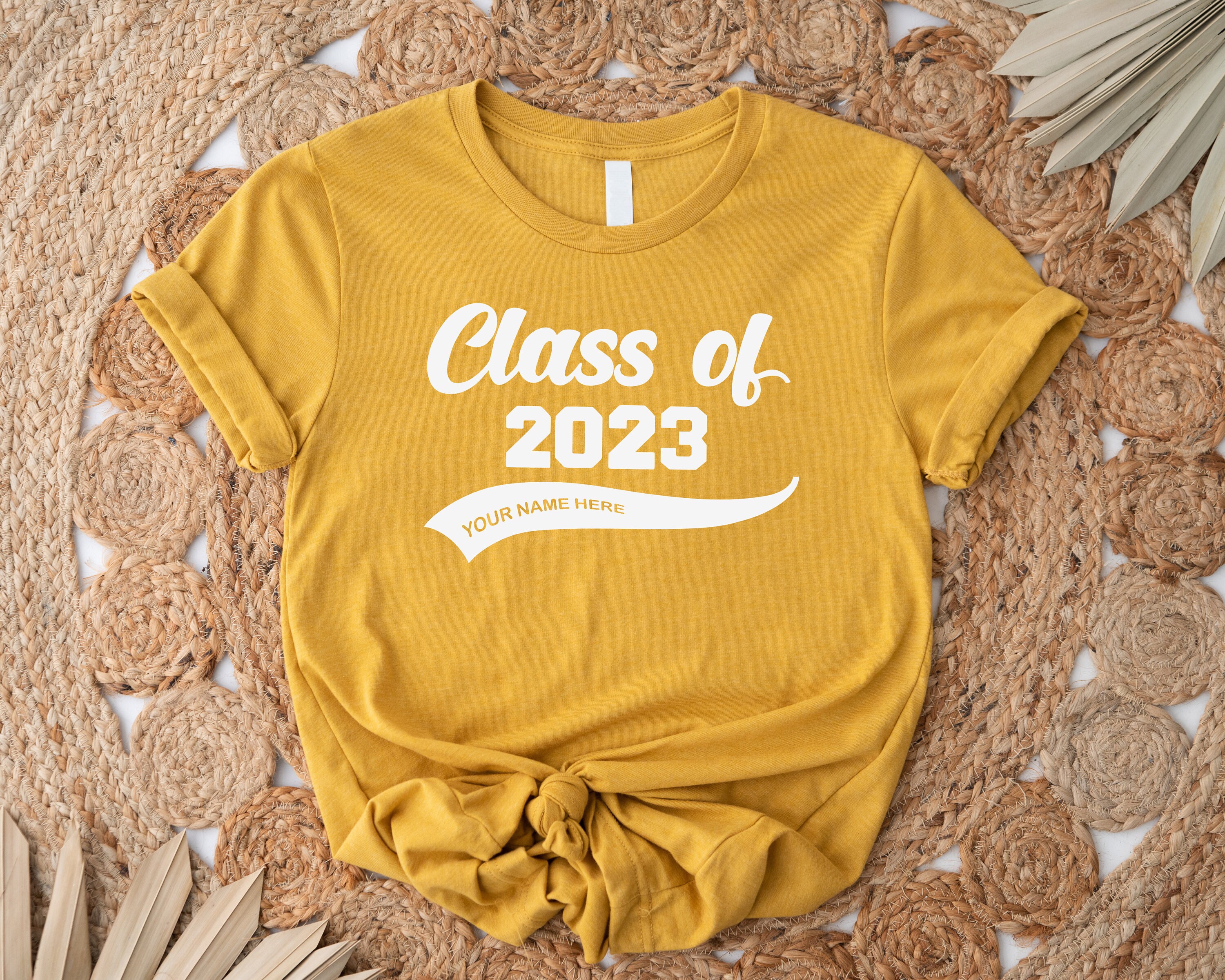 Graduation Class of Personalized T-shirt, Class of 2023, Graduation T ...
