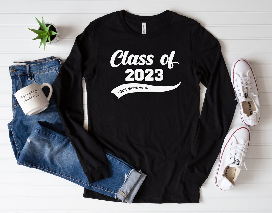 Graduation Class of Personalized T-shirt, Class of 2023, Graduation ...