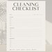 Weekly Cleaning Checklist Printable, to Start, Done, Delayed, Stuck ...