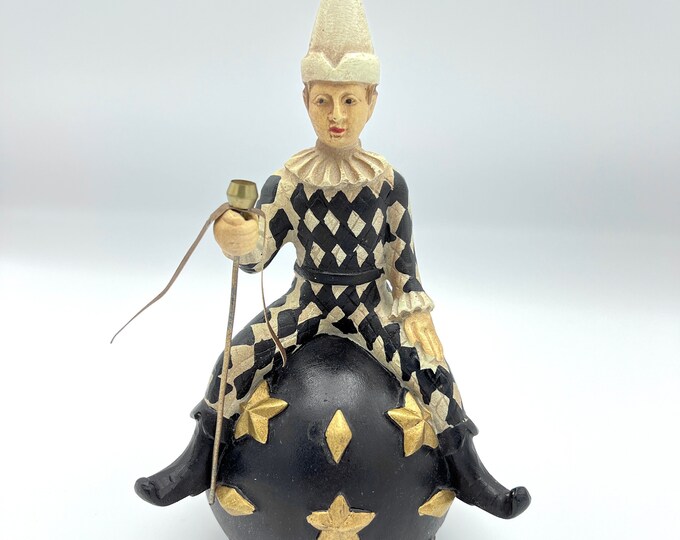 Charming Vintage Italian Jester Decor Figure - Etsy