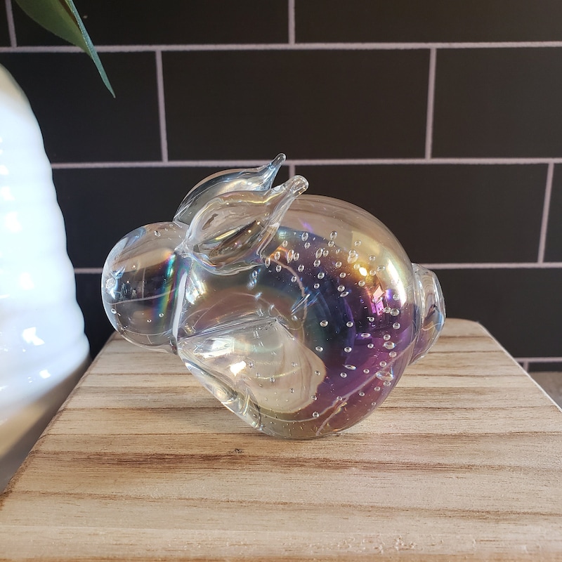 Glass Rabbit - Etsy