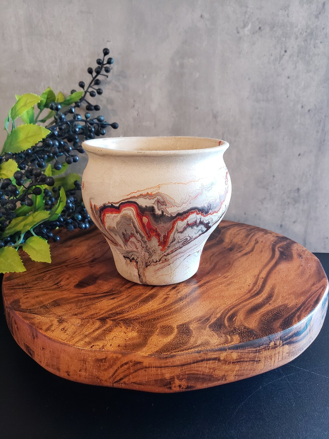 Vintage Nemadji Native American Style Pottery Vessel | Made in USA ...