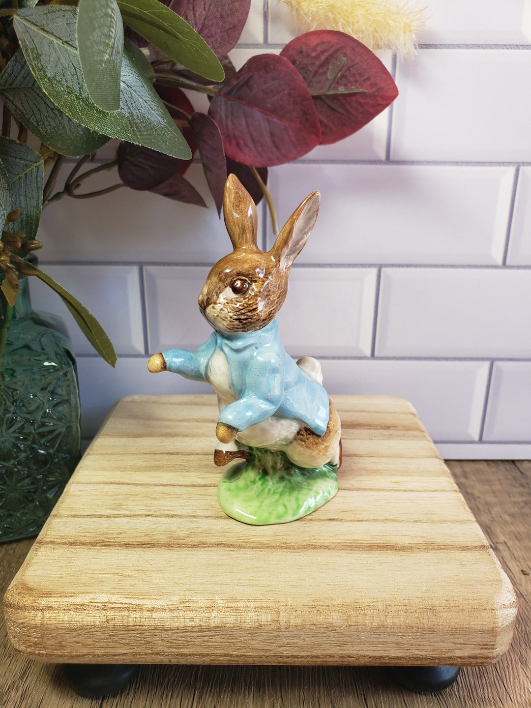 1973 Beswick BEATRIX POTTER'S Peter Rabbit Porcelain Figurine Made in ...