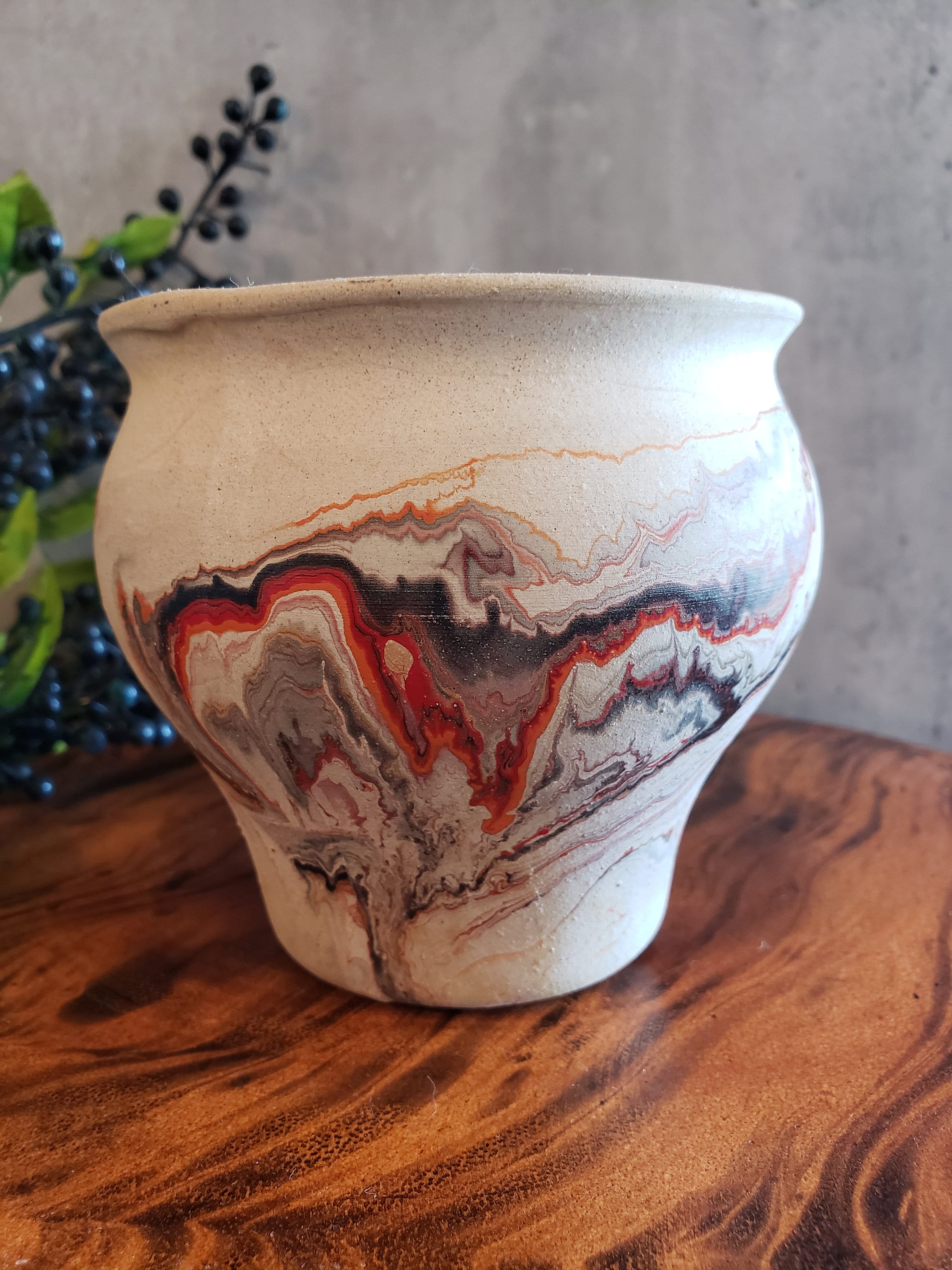 Vintage Nemadji Native American Style Pottery Clay Vase/pot - Etsy