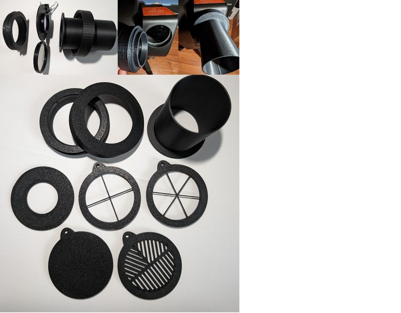 Buy ZWO Seestar S50 Telescope Filter Holders for 2 M28 1.25 M28.5 Deep ...