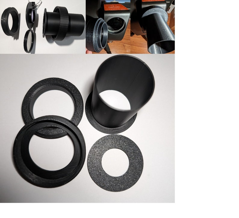 PLA _ ZWO Seestar S50 Smart Telescope Slot Filter Holders for 2" 1.25 ...