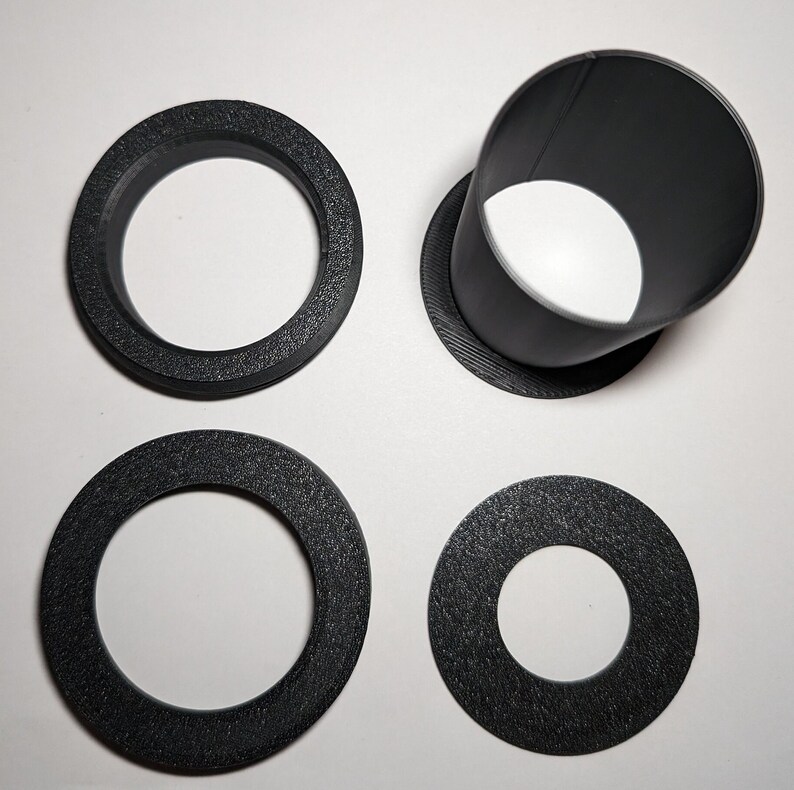 PLA _ ZWO Seestar S50 Smart Telescope Slot Filter Holders for 2" 1.25 ...
