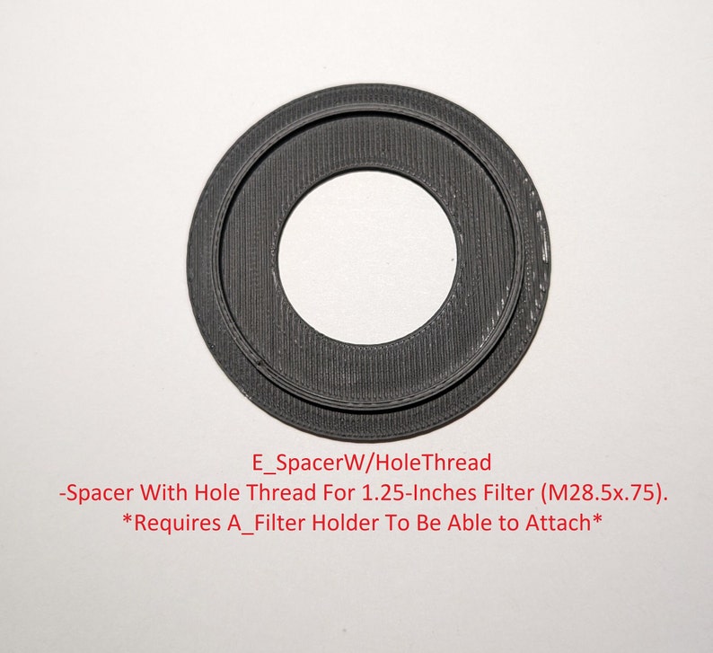 PLA _ ZWO Seestar S50 Telescope Light Block Dew 140mm, Slot Filter ...