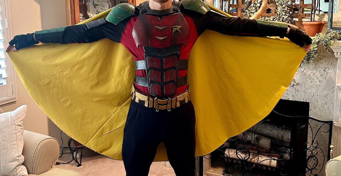 Robin/superhero Cape DIGITAL TEMPLATE - Etsy