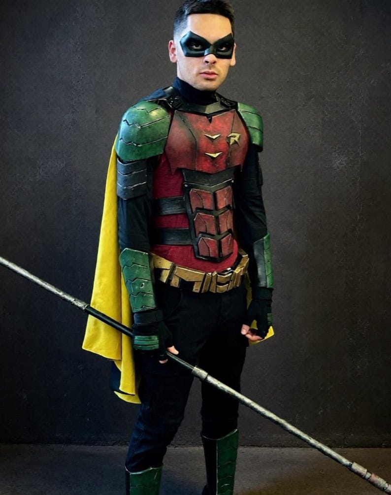 Robin Cosplay Armor and Cape DIGITAL TEMPLATES - Etsy