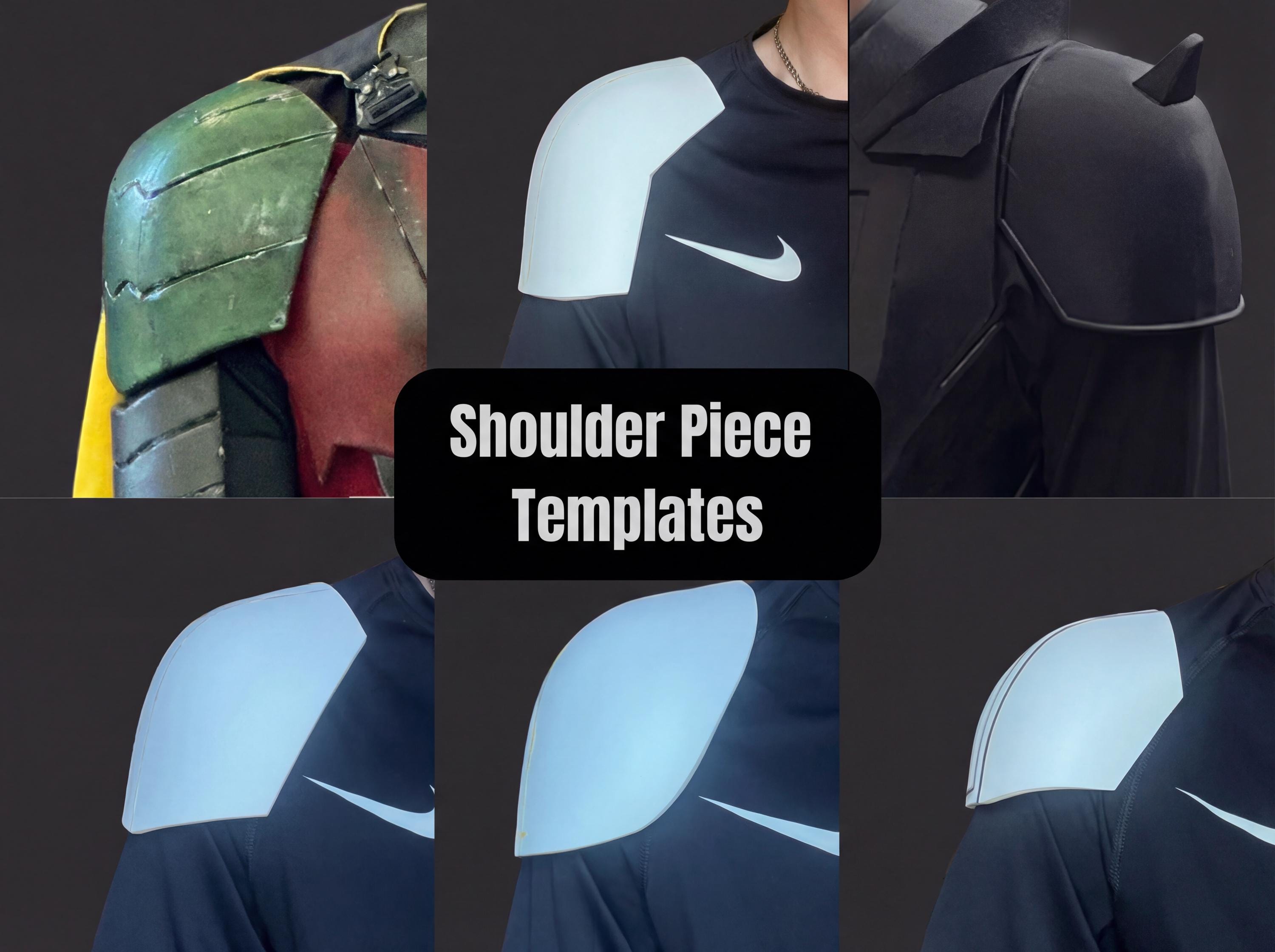 Shoulder Piece DIGITAL TEMPLATES - Etsy