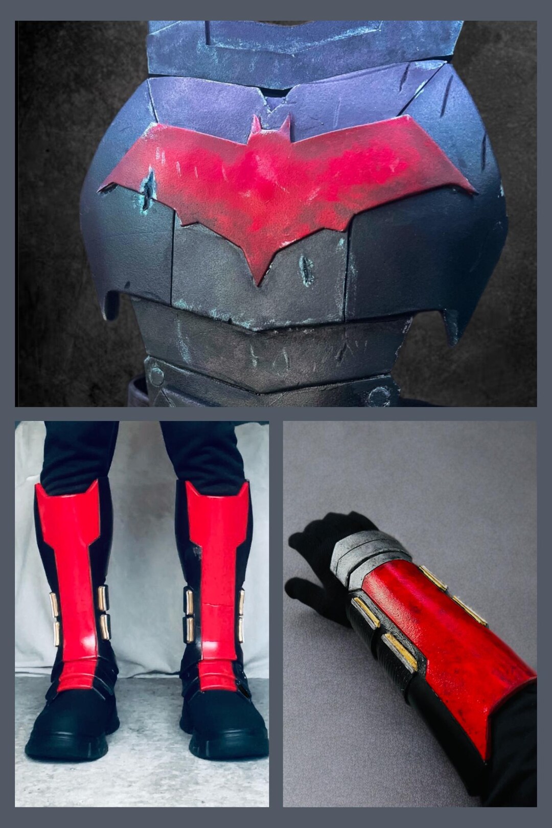 Red Hood FULL Armor DIGITAL TEMPLATES - Etsy Australia