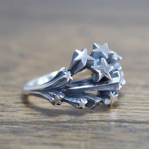 Star Ring for Women's - Shooting Star Ring - Best Gift for Her - Unique ...