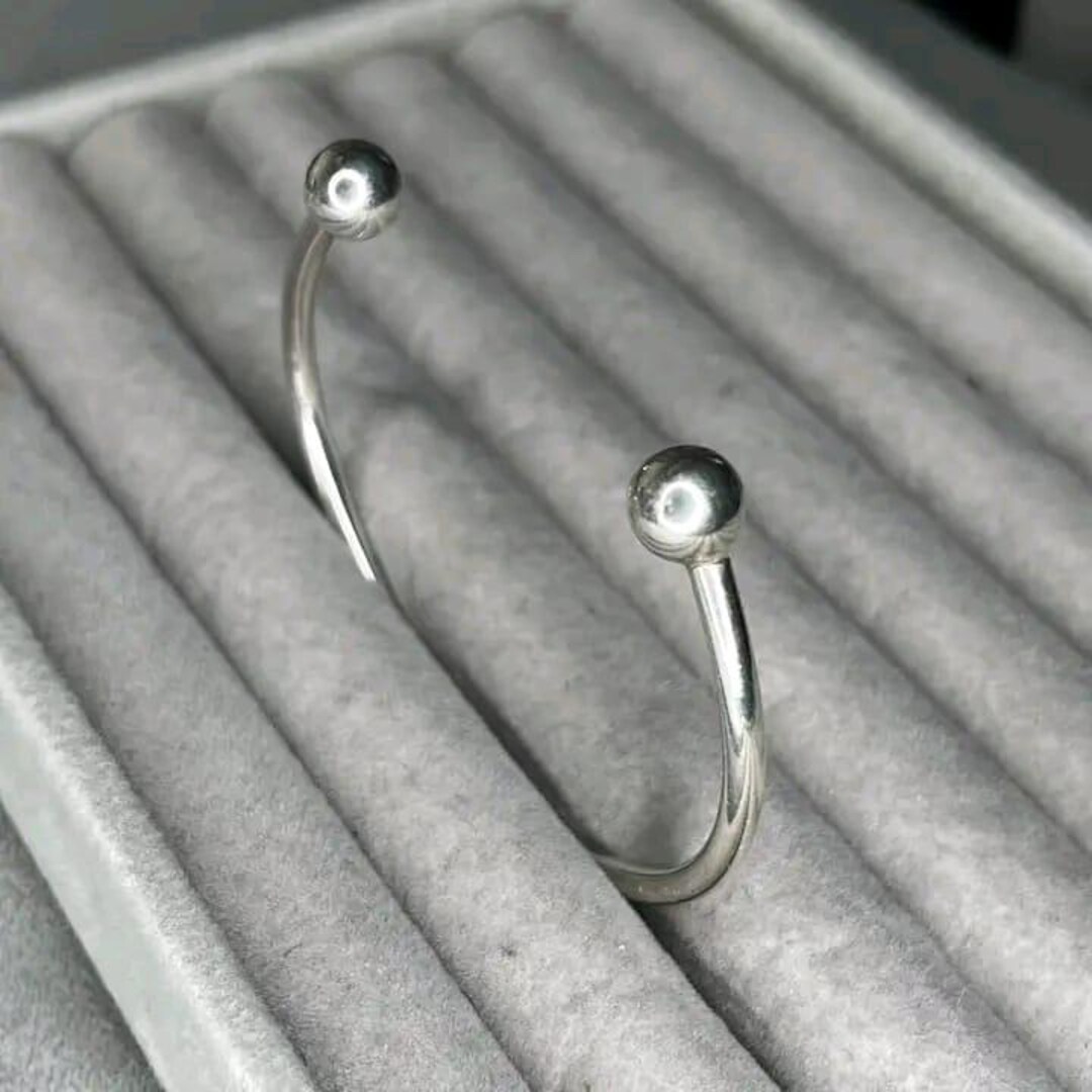 Torque Silver Bangle | Mens Torque Bangle | Torque Bangle | Silver ...