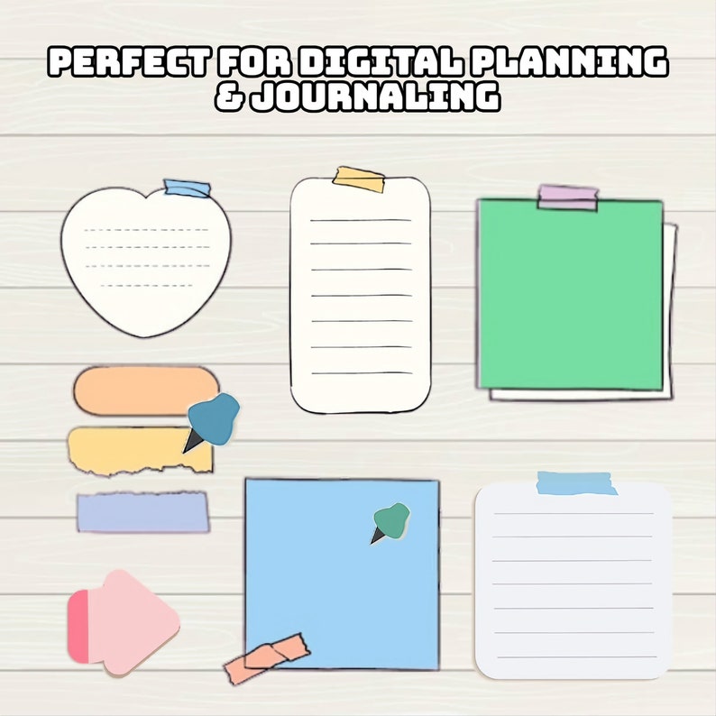 Student Digital Stickers: 150+ Pre-cropped Pngs (goodnotes File) - Etsy
