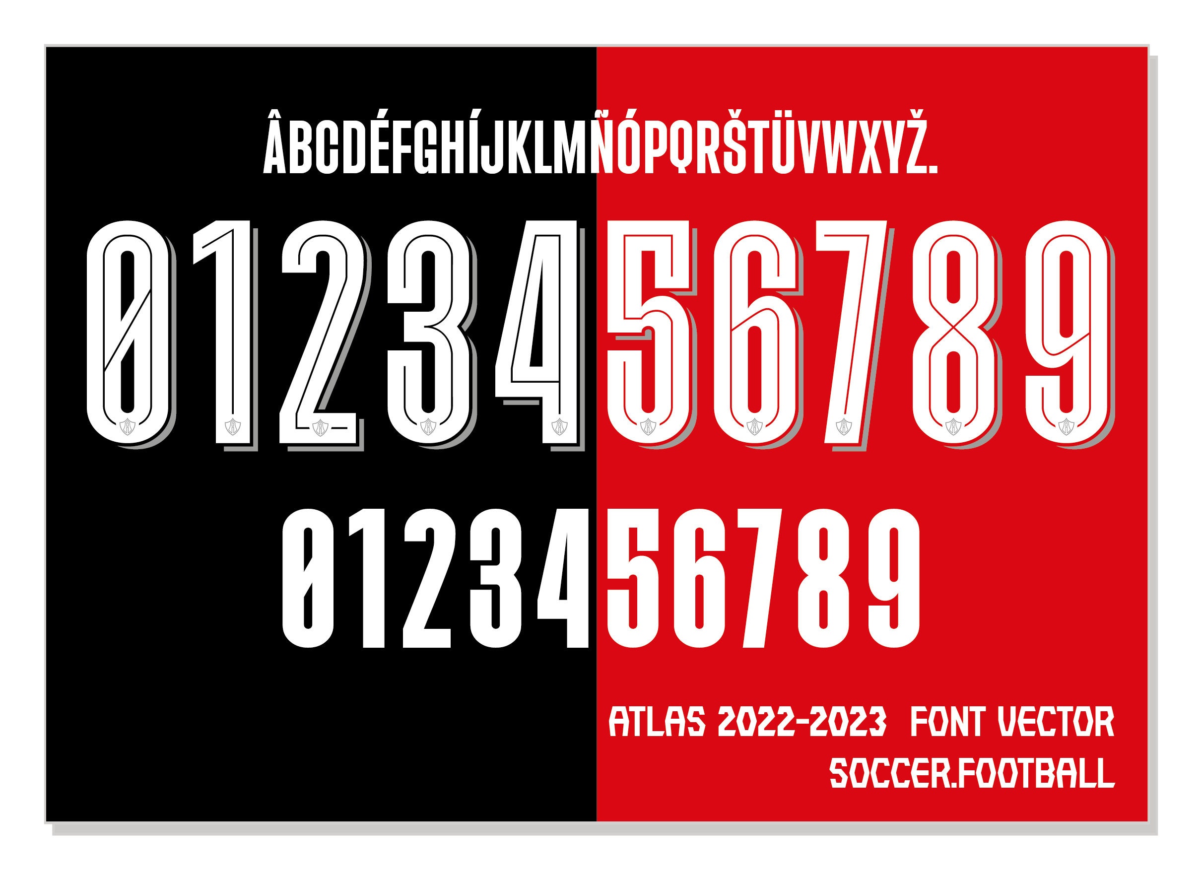 Font Vector Atlas 2022/2023 Font SVG AI Eps Pdf TTF / - Etsy 日本