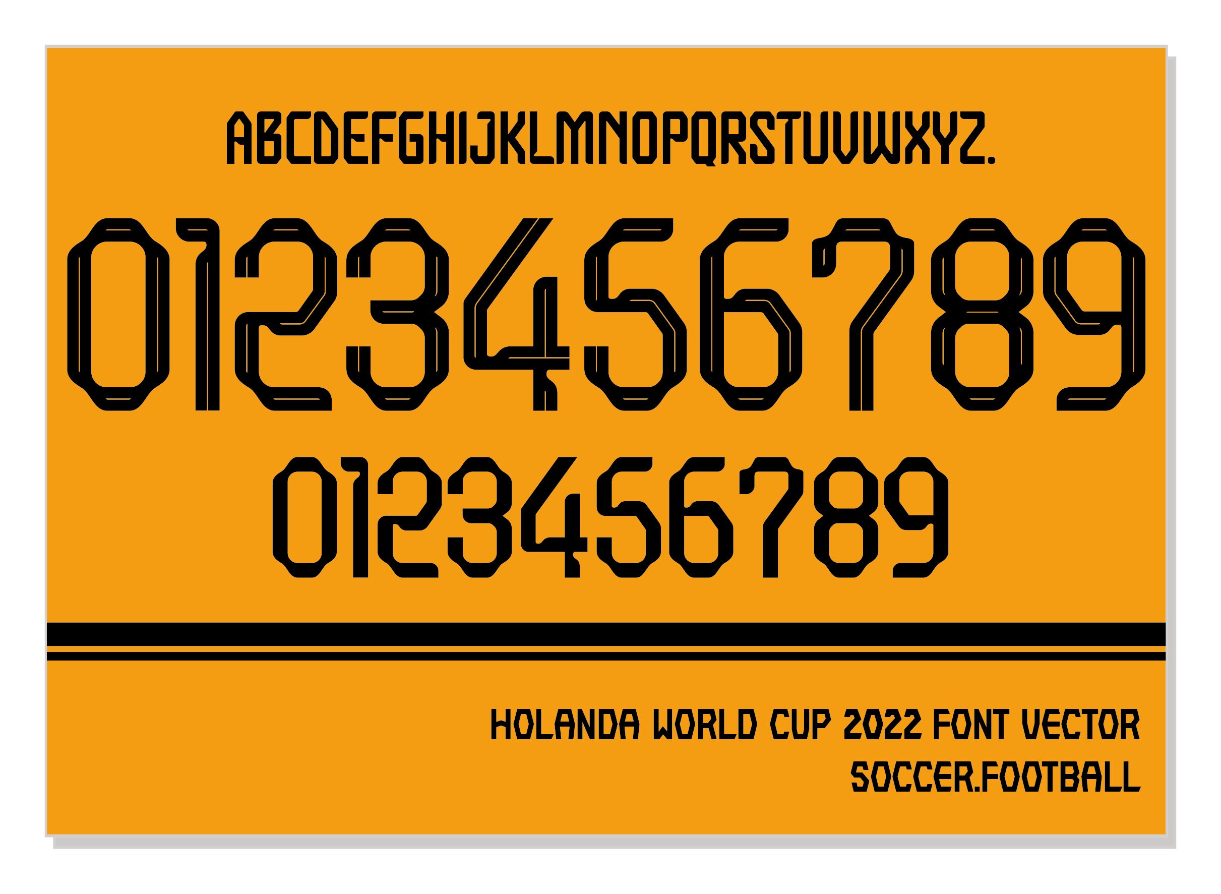 Font Vector Pack Font World Cup 2022 Font SVG AI Eps Pdf - Etsy Australia