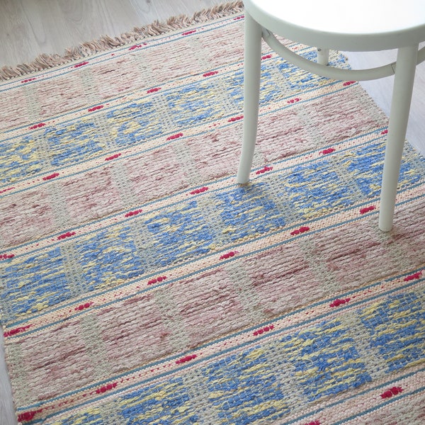 Swedish Rag Rug - Etsy