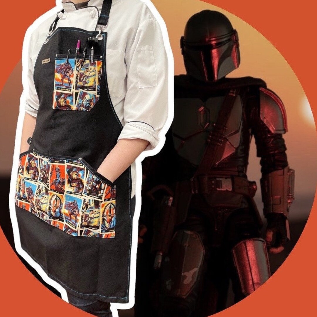 Mandalorian Handmade Chef Apron - Etsy