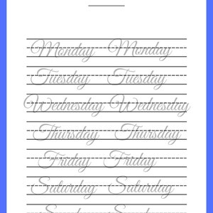 Handwriting Practice Digital Worksheet BUNDLE Alphabet Tracing Print ...